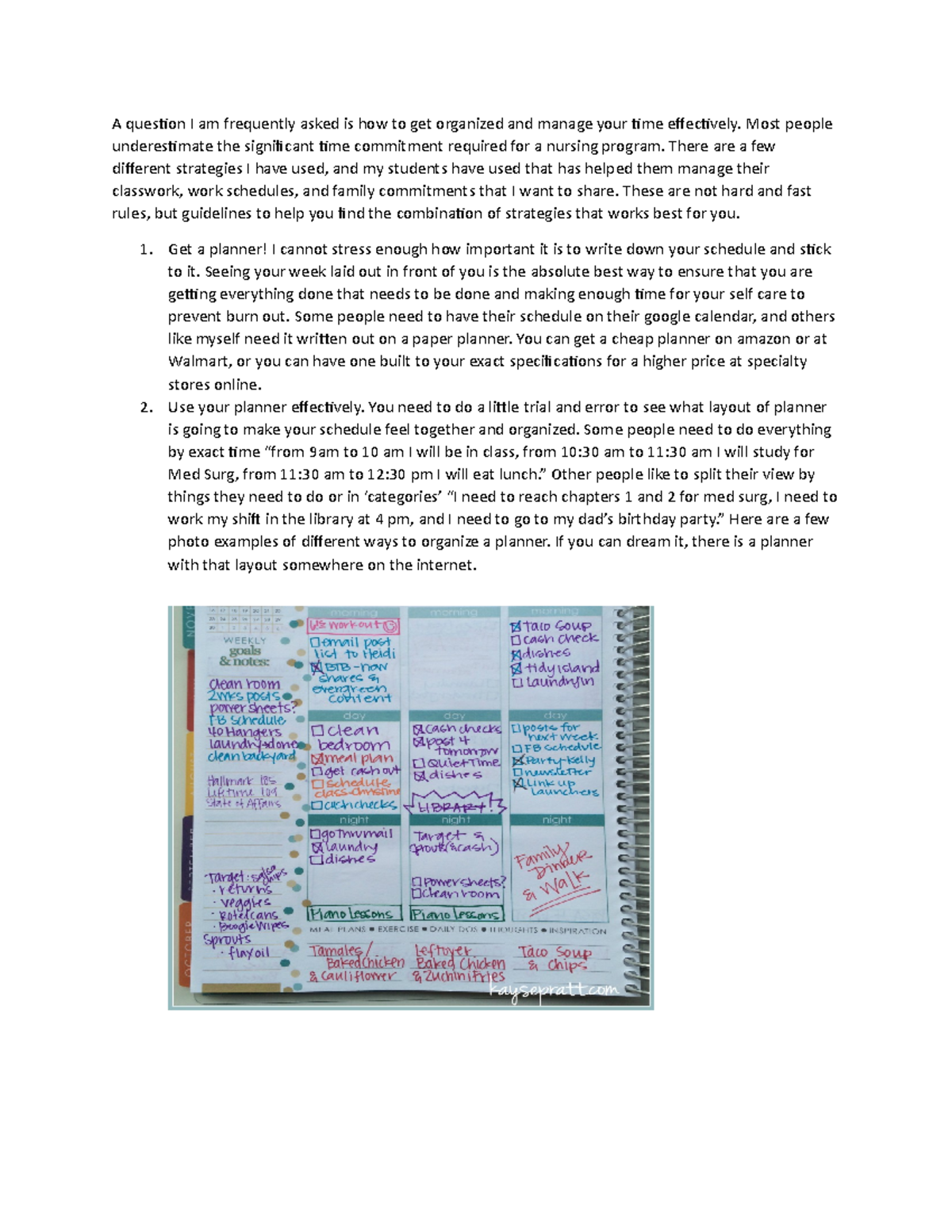 Time Management Strategies - A question I am frequently asked is how to ...