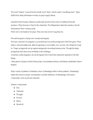 Chapter 3 - the actor notes - Though the actor is the most glamorous ...