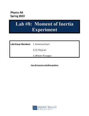 Lab 2 Vectors - Notes - Student directions Vector Addition activity ...