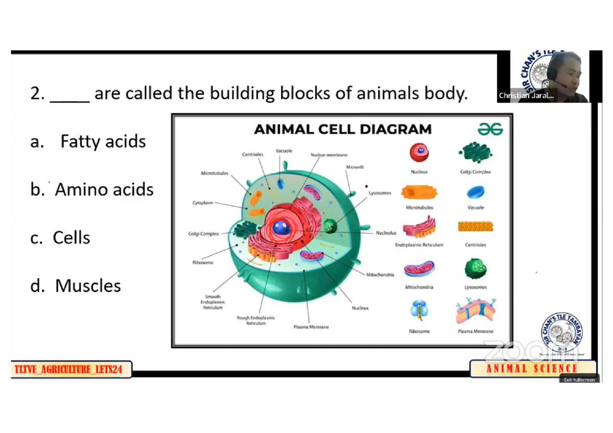 Agriculture- Animal- Science - 2. are called the building blocks of ...