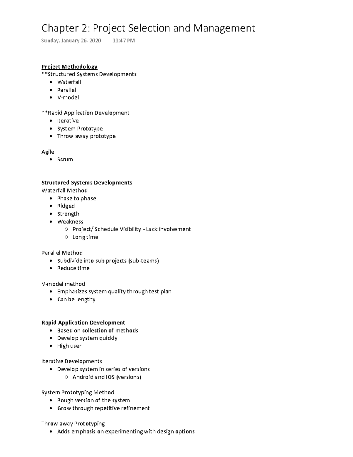 Chapter 2: Project Selection and Management - Warning: TT: undefined ...