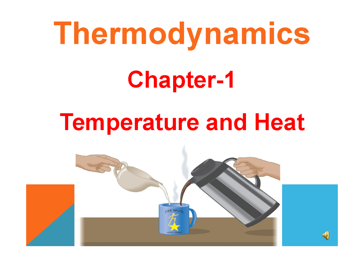Pp CH1.ther. Temperature and Heat-1-27-1 - Thermodynamics Chapter ...