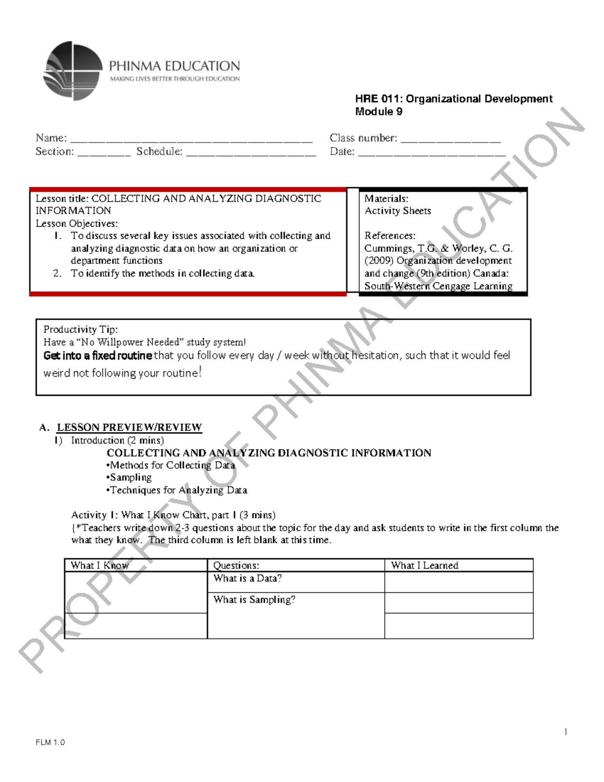 SAS Module 9 - Collecting and Analyzing Diagnostic Information - Module ...