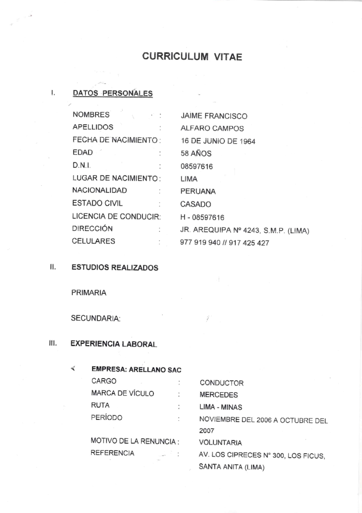 CV - Jaime Alfaro - informativo - introducción a la vida universitaria: ingeniería de sistemas e ...