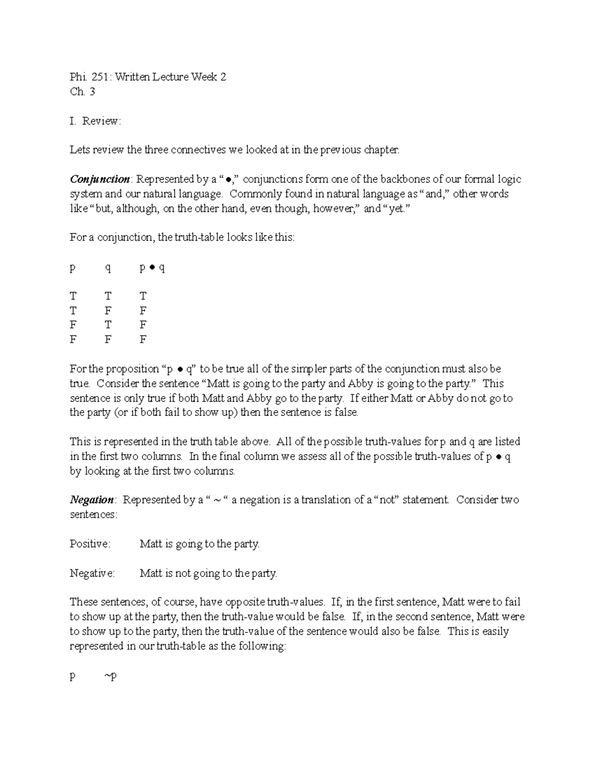 Phi. 251 - Written Lecture Week 2 - Warning: Popup annotation has a missing or invalid parent ...
