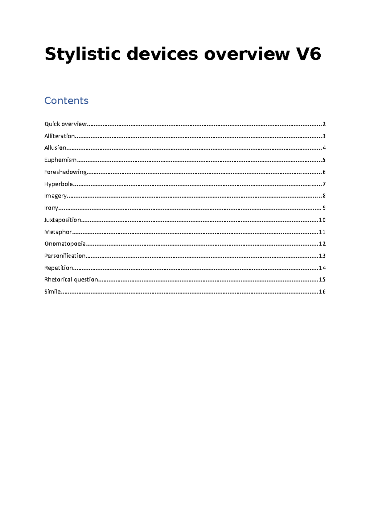Stylistic-devices-overview-V6 - Contents Stylistic devices overview V ...