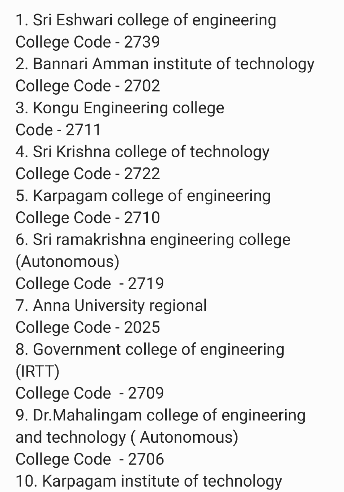College in coimbatore - Fuck - 1. Sri Eshwari college of engineering ...