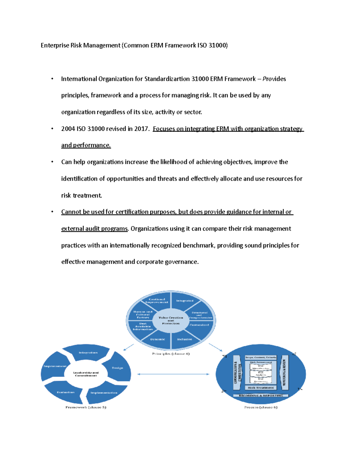 Enterprise Risk Management Part 4 - Enterprise Risk Management (Common ...