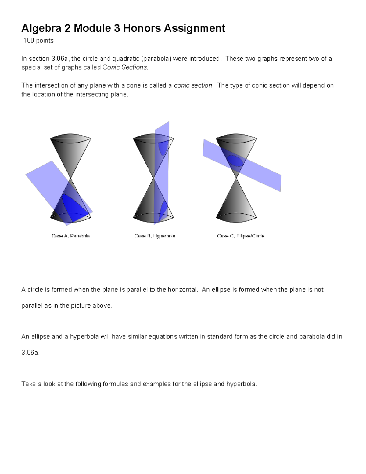 Alg+2+Mod+3+Honors+Assignment - Algebra 2 Module 3 Honors Assignment ...