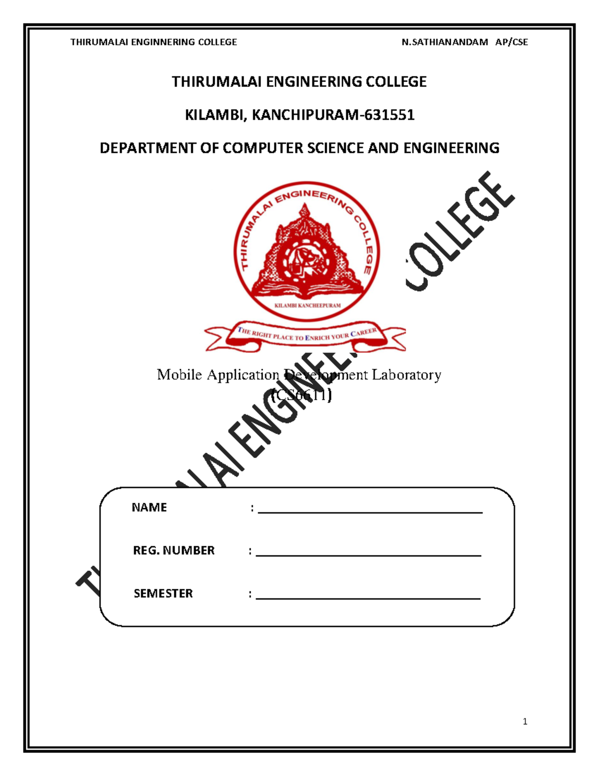 334977476-CS6611-Mobile-Application-Development-Lab - THIRUMALAI ...