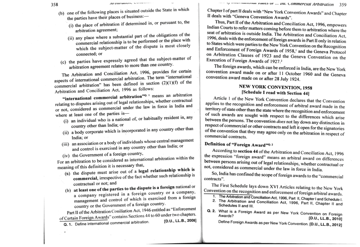 ADR by Singhal - BA 501 - Studocu