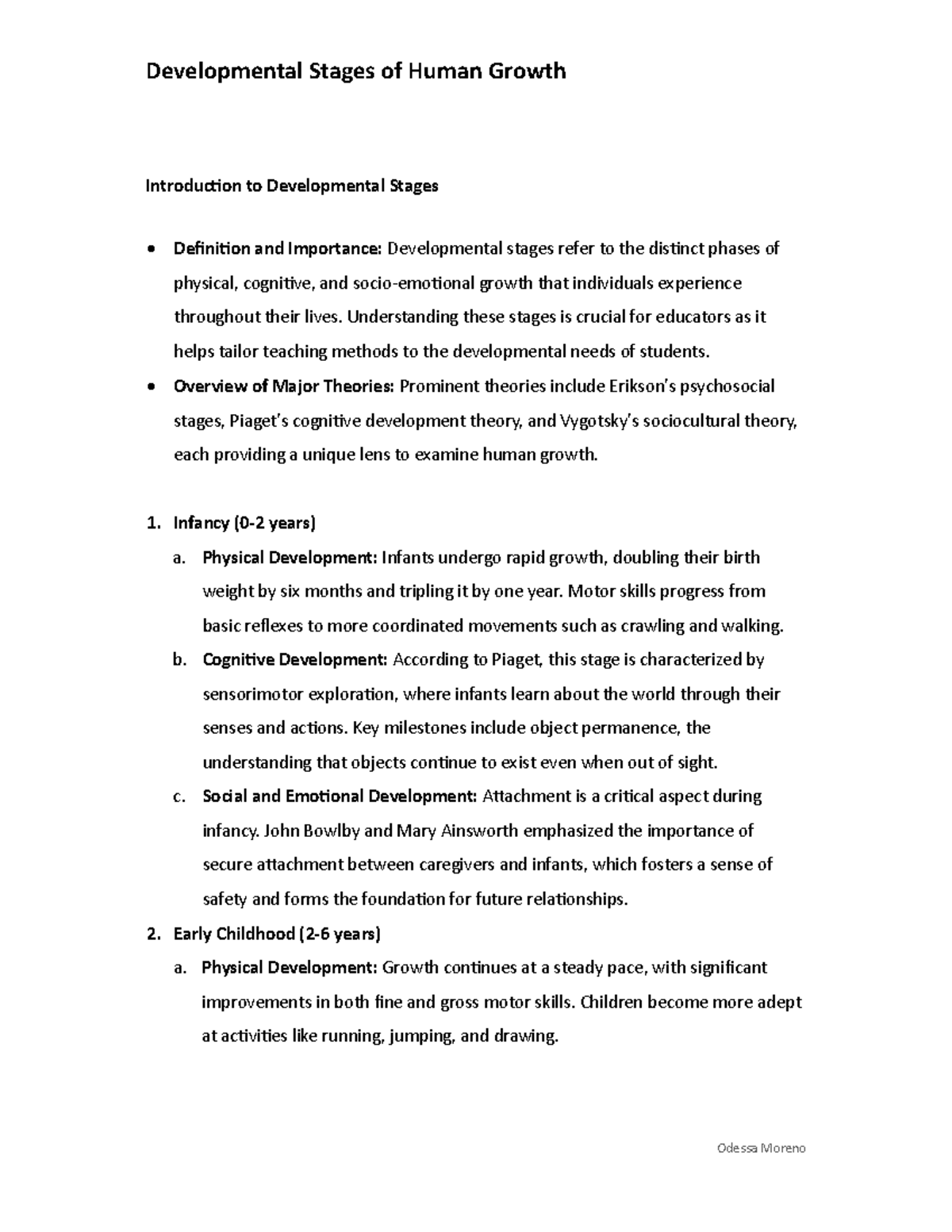 Human Development: Meaning, Concepts and Approaches / Developmental ...