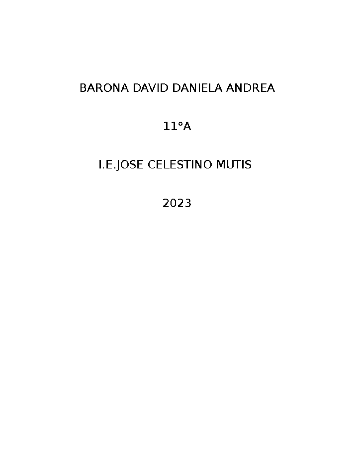 Barona David Daniela Andrea 28 - BARONA DAVID DANIELA ANDREA 11°A I.E ...