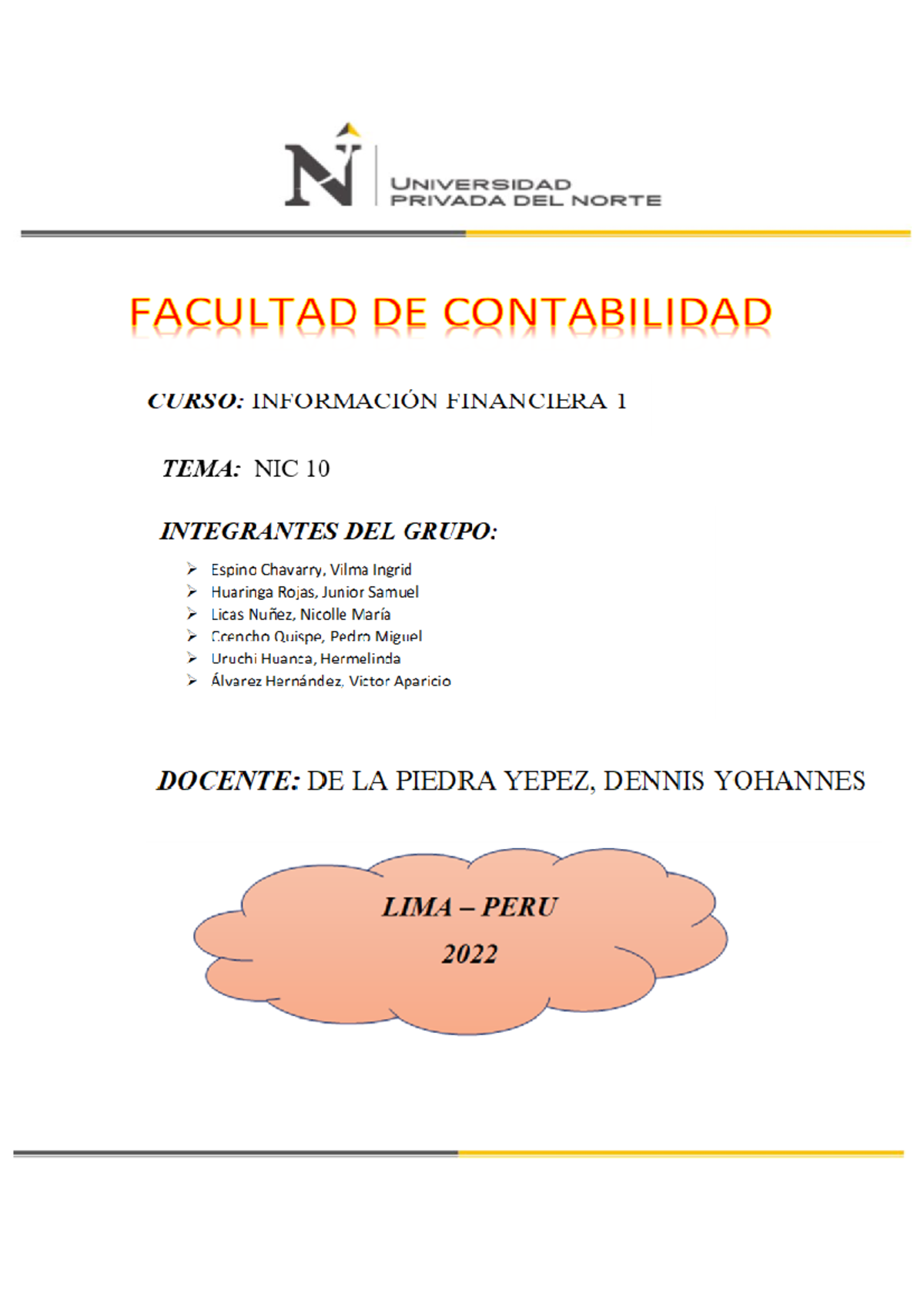 Nic 10 - trabajo infografia de la nic 10 - NIC 10 HECHOS OCURRIDOS ...