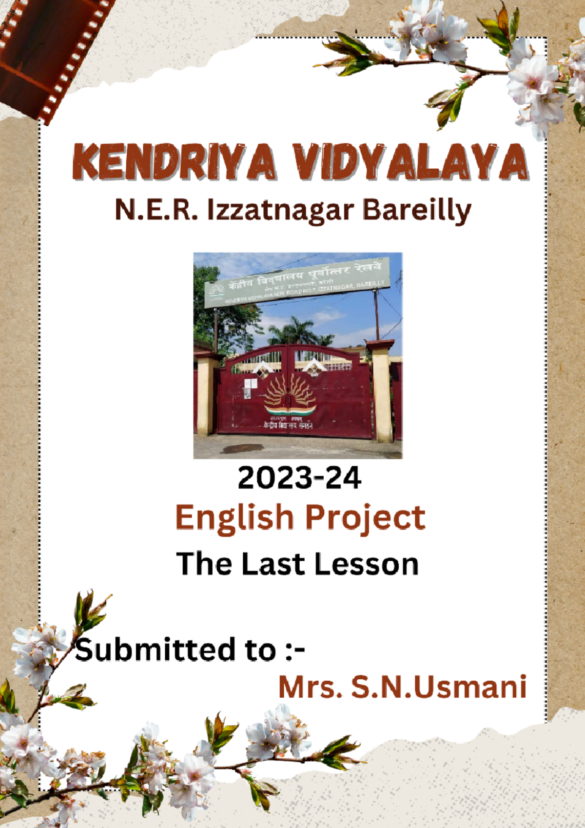 English Project - Studocu