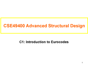 C2-Composite Construction - C2: Composite Construction CSE49400 ...