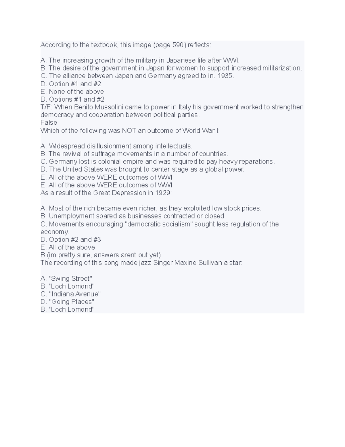 25 - Practice - According to the textbook, this image (page 590 ...