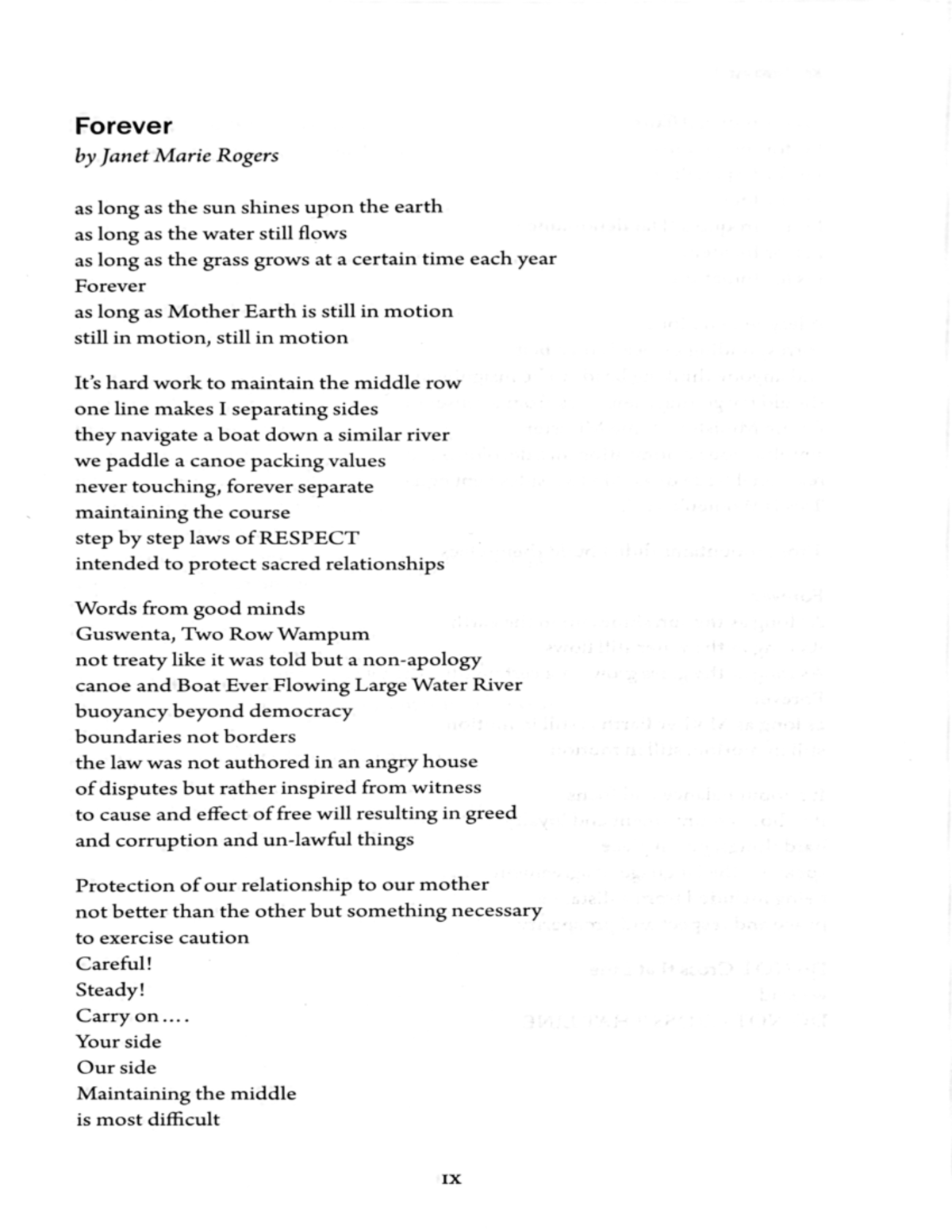 “Forever” Janet Marie Rogers - NS 201 - Studocu