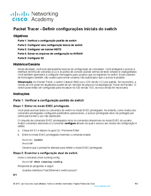 cisco 5.1.9 ipb - Packet Tracer - Investigar a Prevenção de Loop de STP ...