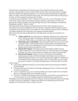 SNHU-107 Module 2 Journal Assignment - SNHU 107 Module Two Journal ...