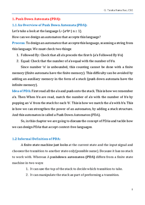 3. Introduction to DFA, NFA, and Epsilon-NFA - Classifications of Finite Automata / Finite State ...