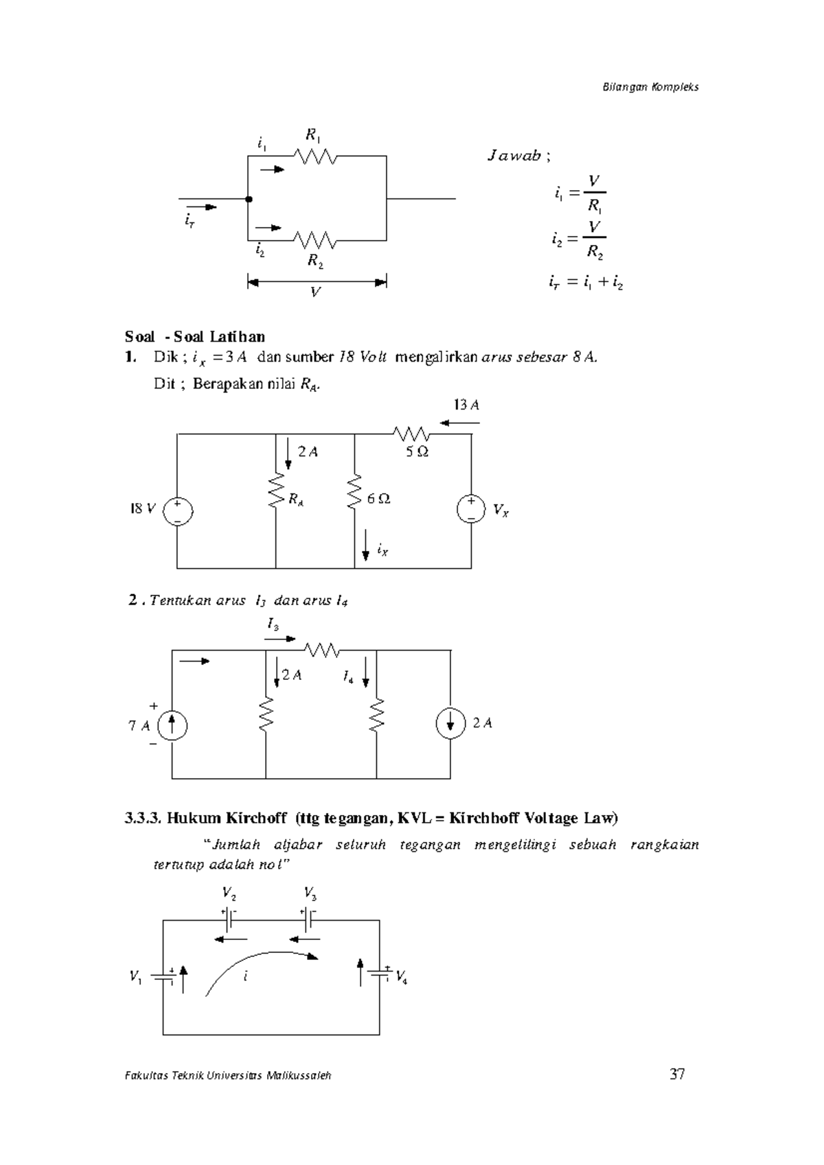 Dasar dan Rumus -rumus Rangkaian Listrik I (1)-10 - Bilangan Kompleks ...
