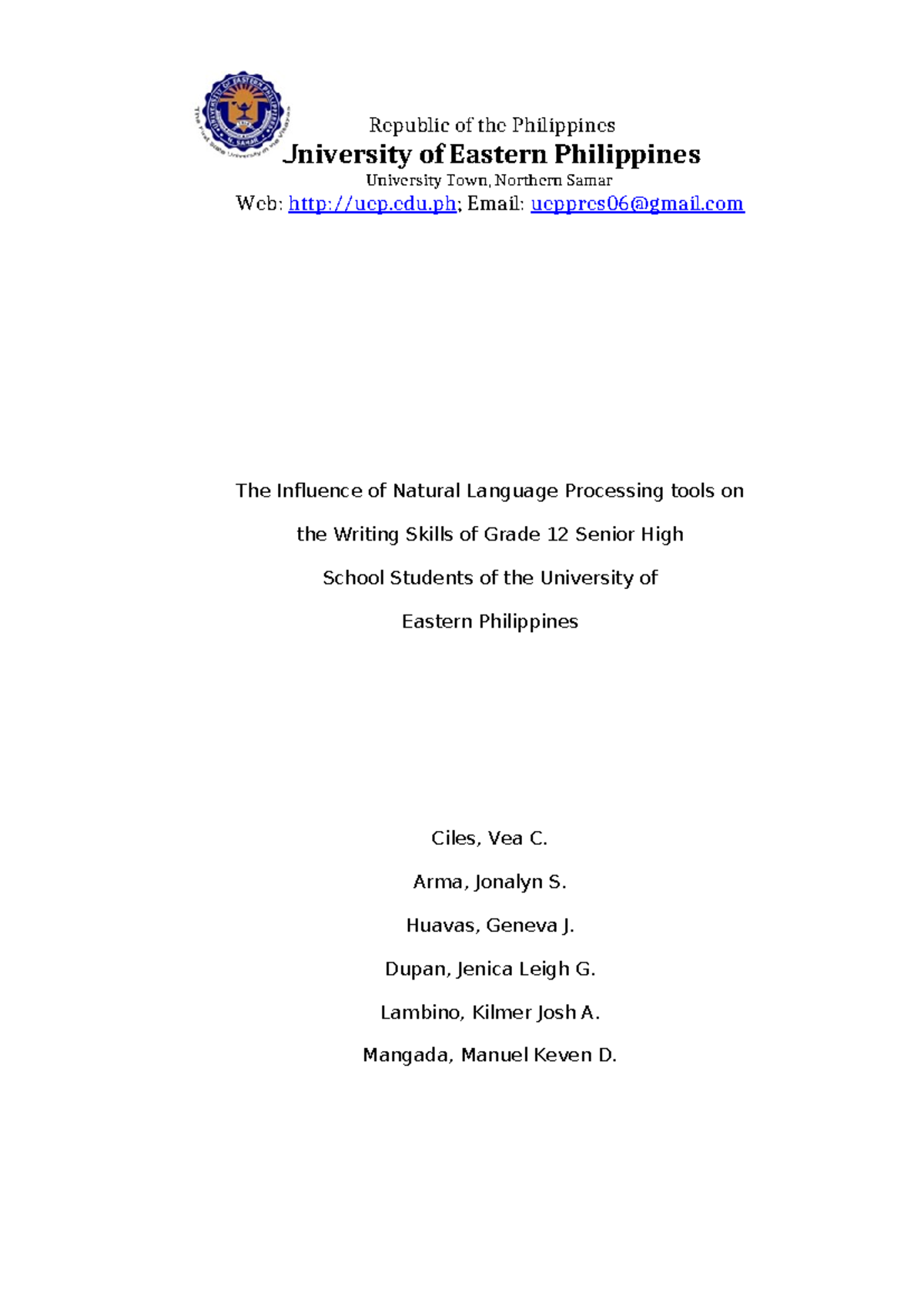 PR Chapter 1-3 - our research pls read - Republic of the Philippines ...