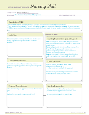 Central Venous Access (CVA) Devices - ACTIVE LEARNING TEMPLATES ...