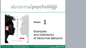 Chapter 11 Powerpoint - Abnormal Psychology , Eighth Edition Thomas F ...