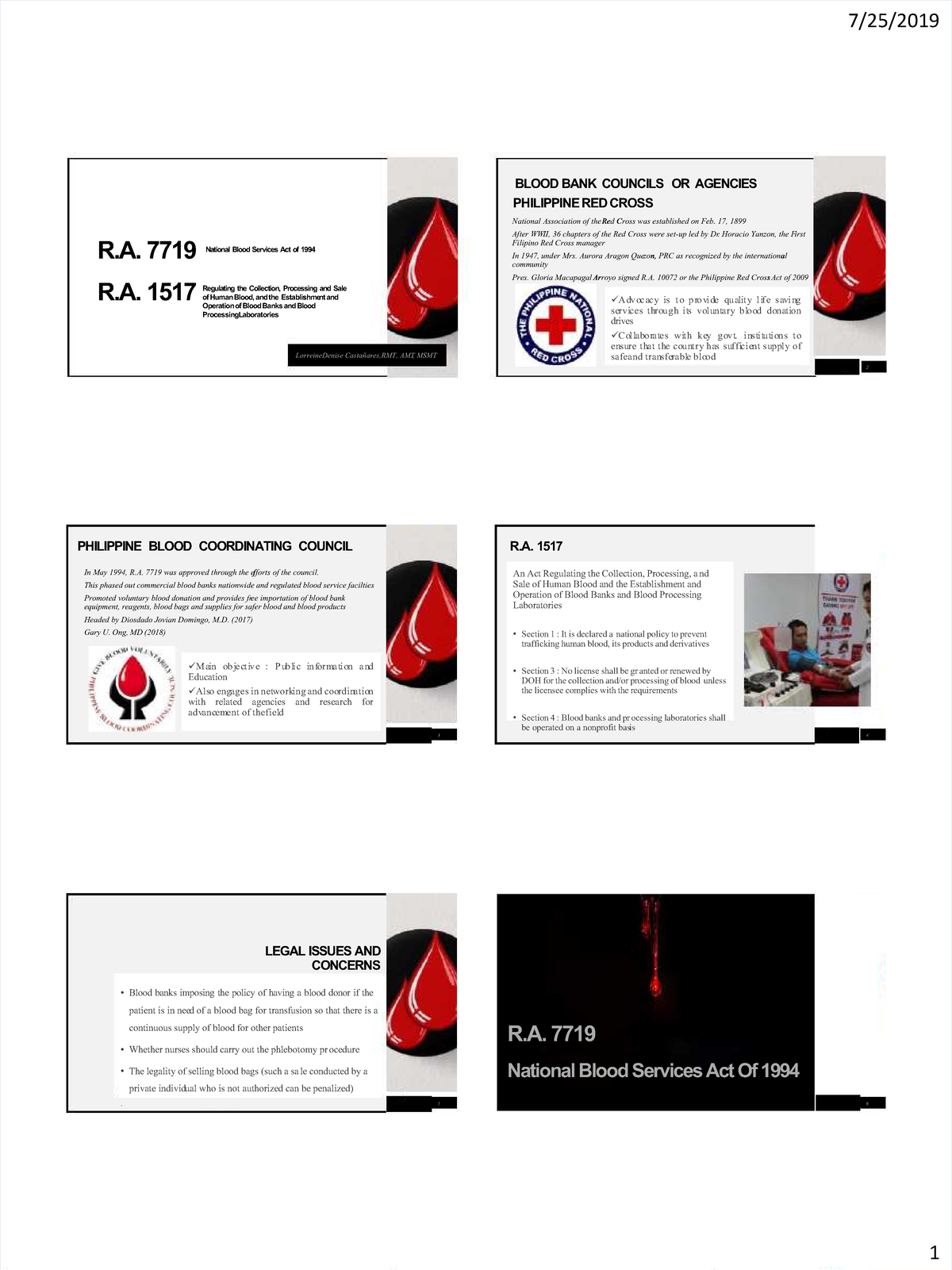 Republic Act 7719 MTLB for Science Courses - 7/25/20197/25/ 11 National ...
