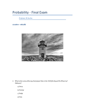Diction Study - Fall Semester 1996 - Sociology - Final Exam Professor M ...