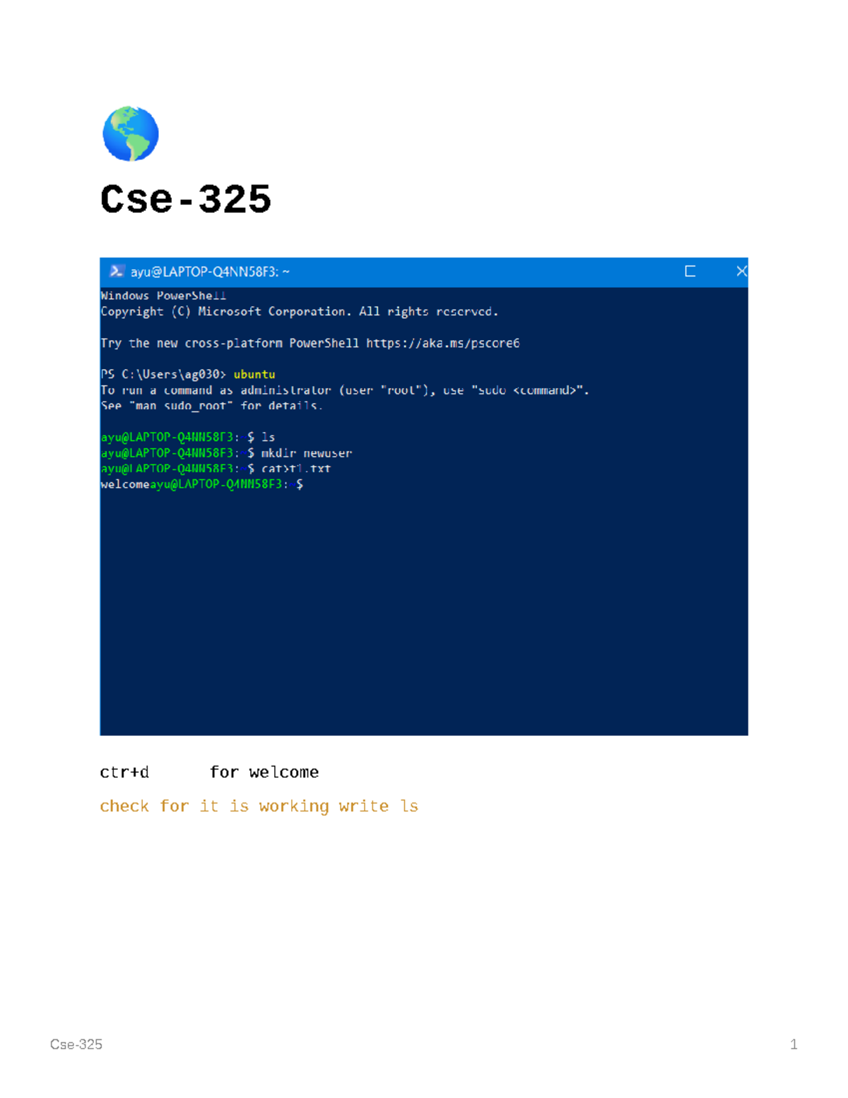 Cse 325notes Operating System Laboratory Cse 325notes Viva Questions Cse Ctr D For