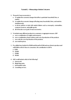 Test 3 2019 - study hard - SCHOOL OF ACCOUNTING, ECONOMICS AND FINANCE ...