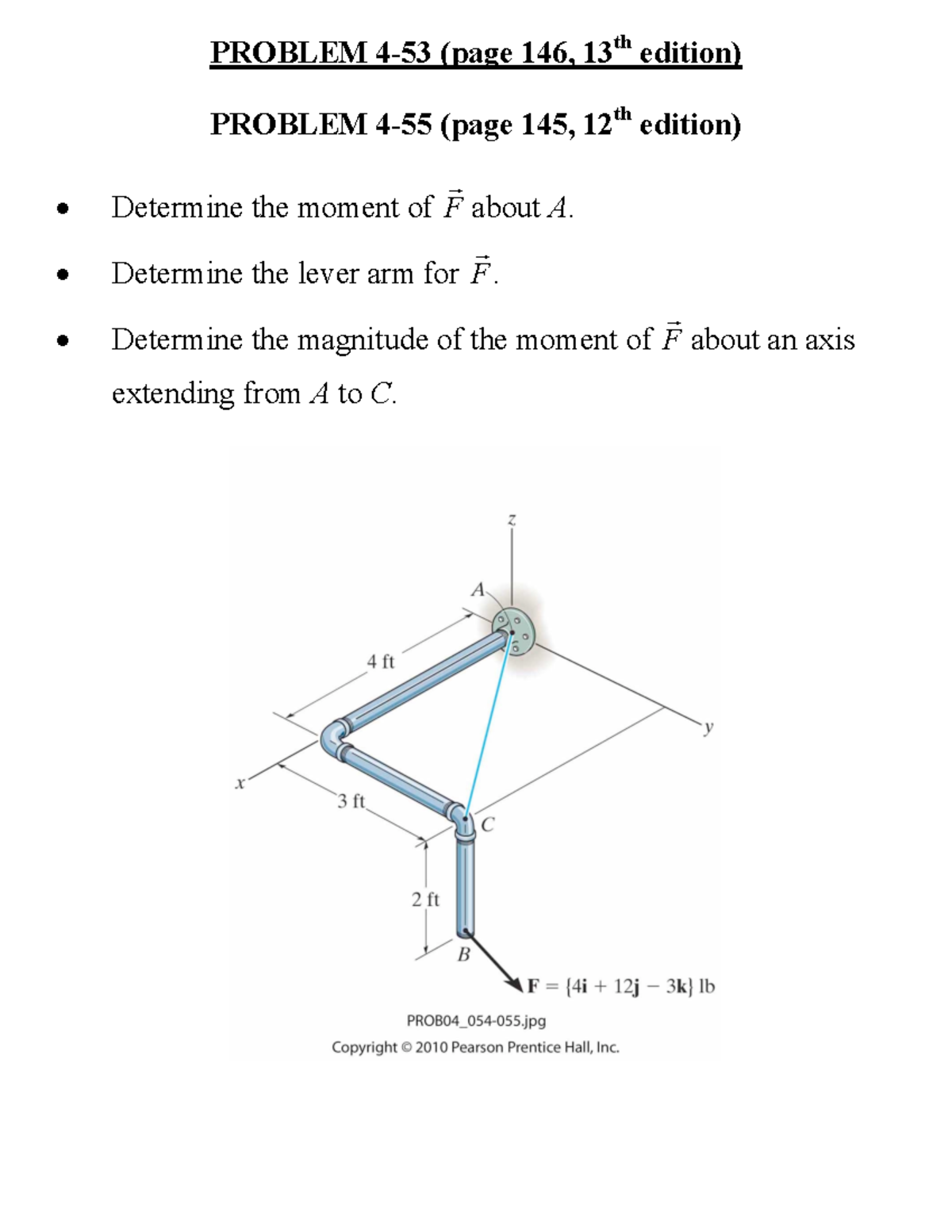 Ch4 Lecture prob - Chapter 4 Practice problems - PROBLEM 4-53 (page 146 ...