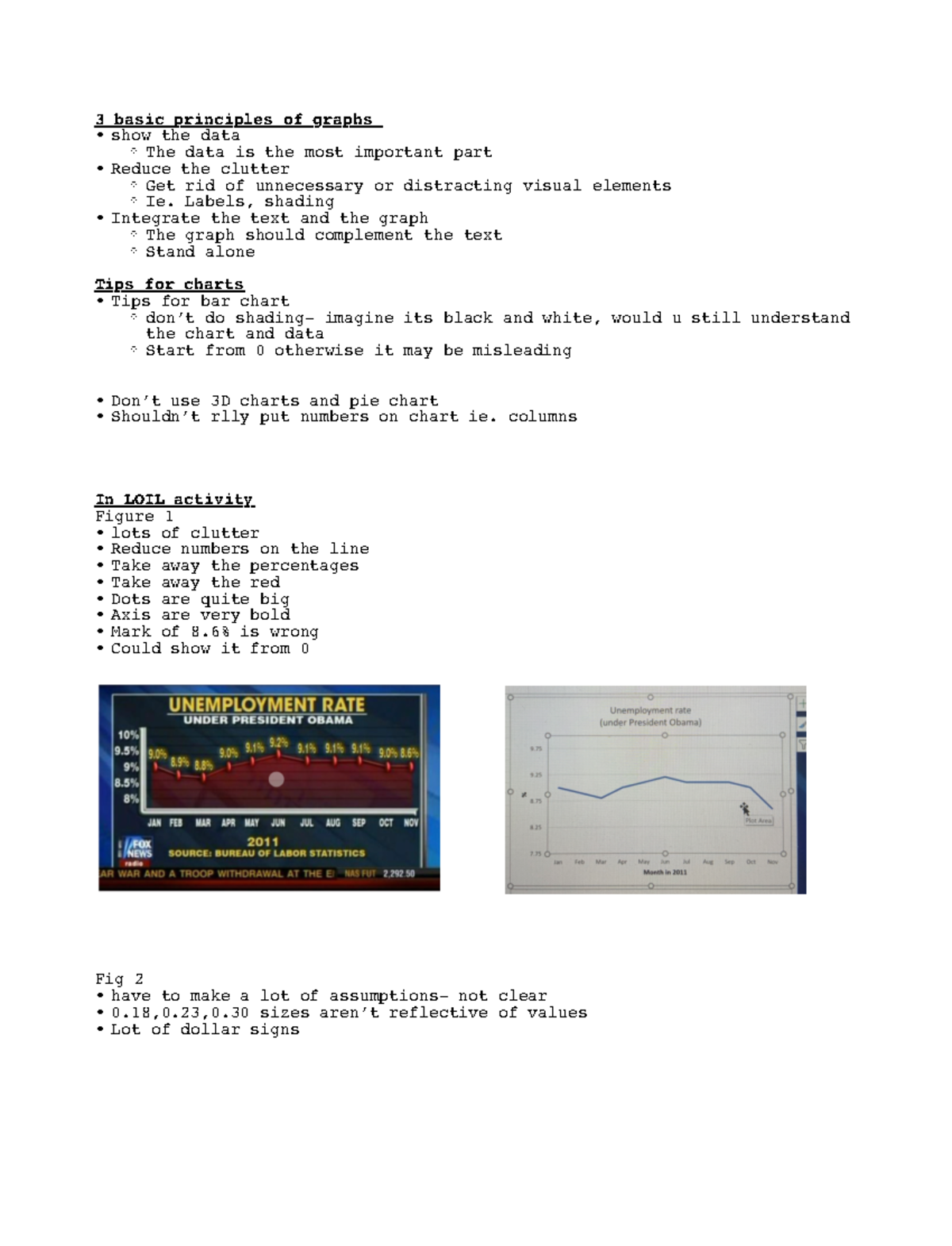 Data Visualisation - Lecturer name: Jonathan James Looking at 3 ...