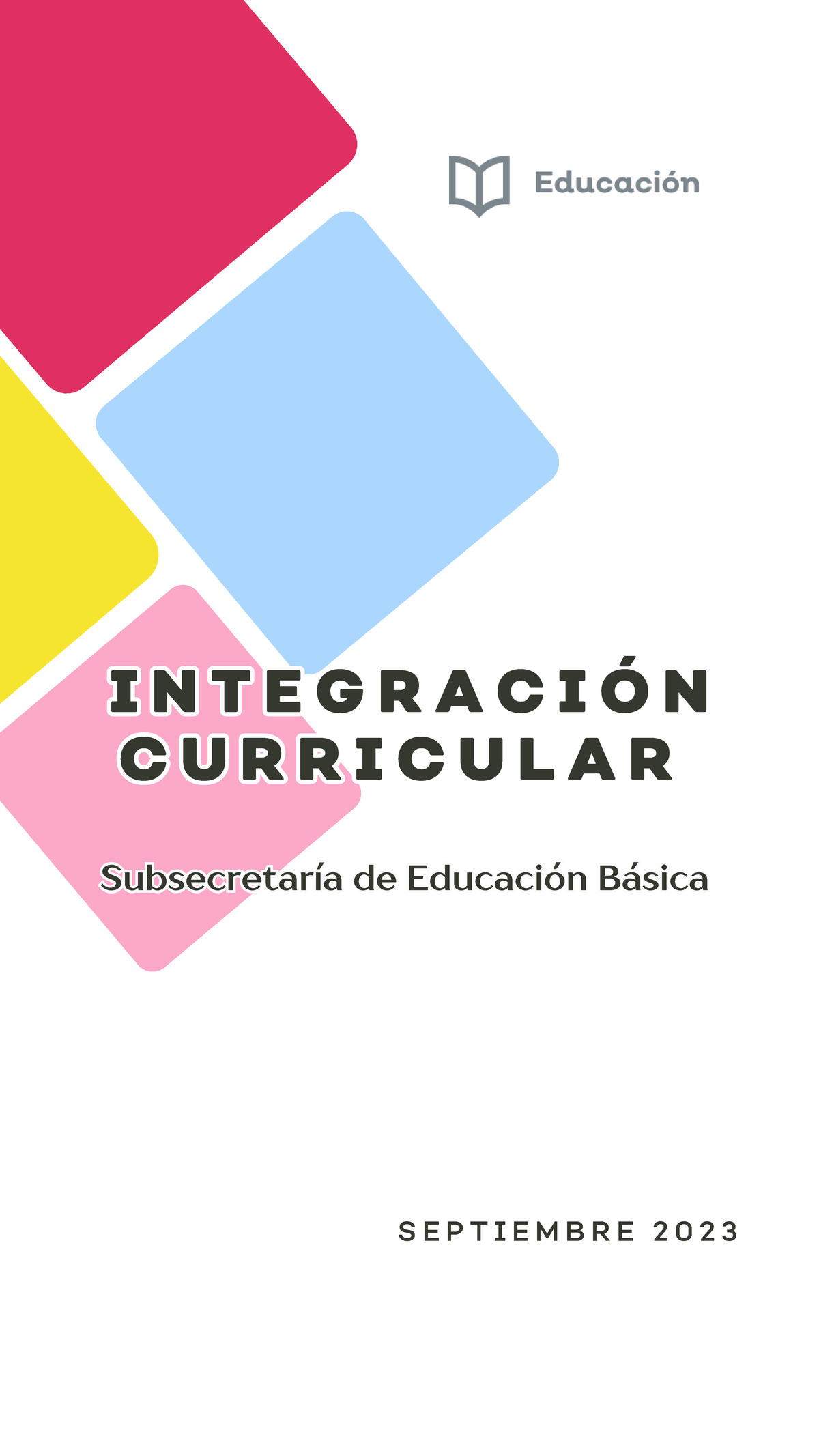 Integración Curricular - I N T E G R A C I Ó N C U R R I C U L A R I N ...