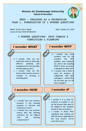 Frayer Model Diagram - PED 10 - FRAYER MODEL DIAGRAM Procedures: 1 ...