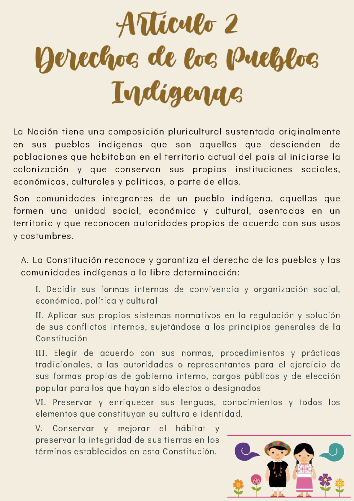 Resumen Artículo 2 - Articulo 2 de la constitución de los estados ...