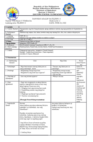 AP Grade 5 Q1 - Compendium - Department of Education REGION III SCHOOLS ...
