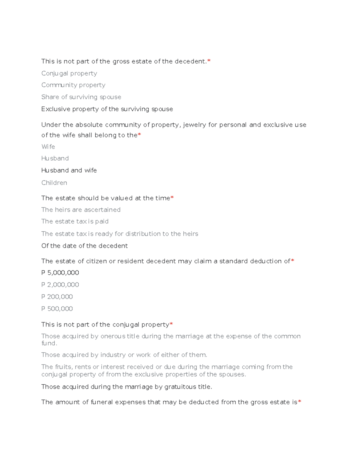 AAA - Sample materials with answer key - This is not part of the gross ...