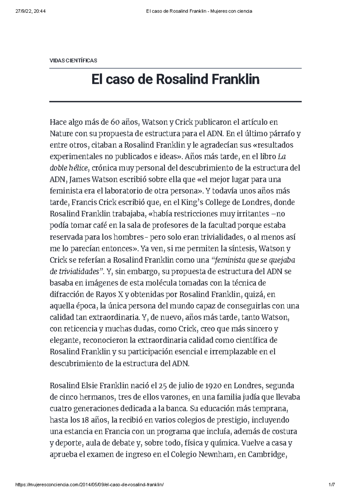 11 - Actividad 3-Señales y Ruidoj - VIDAS CIENTÍFICAS El caso de ...