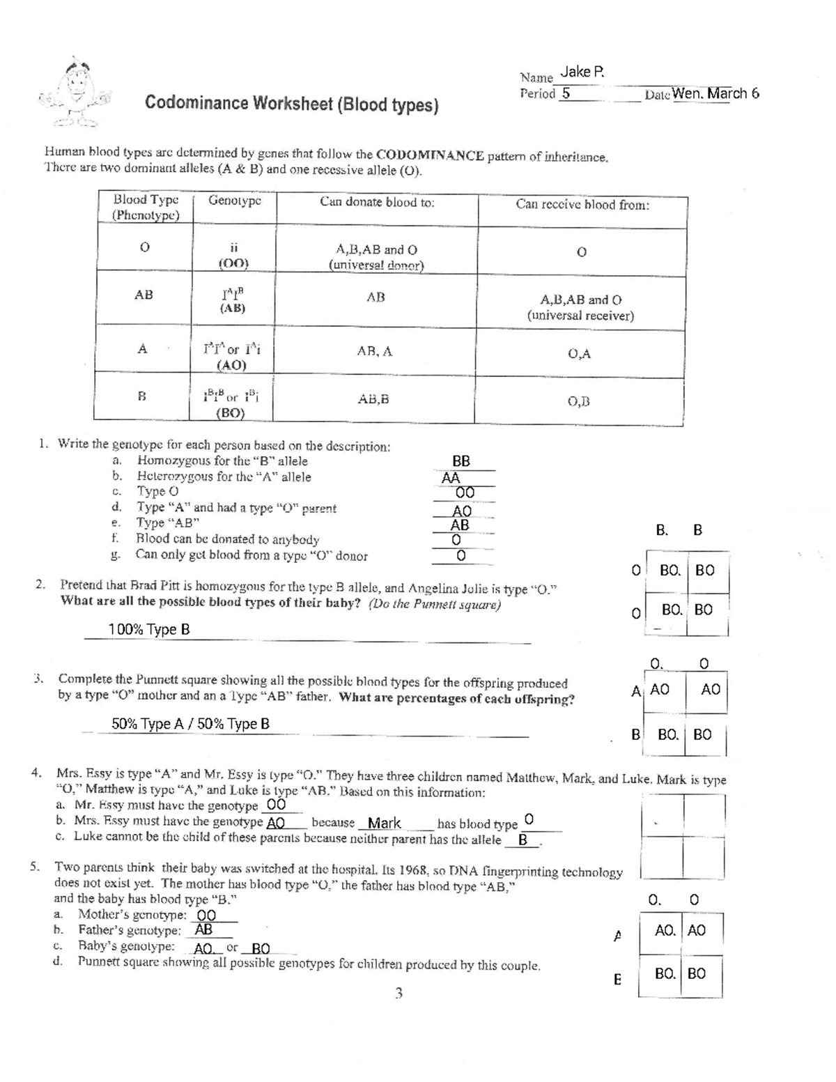 Kami Export - Copy of 8-Codominance Worksheet (Blood Types) - Name ...