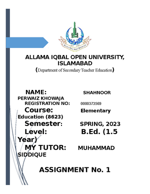 Lesson plan on Noun - Aiou - PAGE DATE LESSON 2 Date Grammar Noun 7th ...