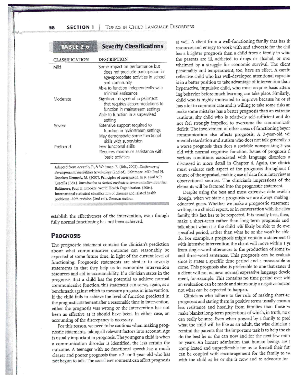 Language disorders rhea paul[ 31-38] - Trastorno, evaluación e ...