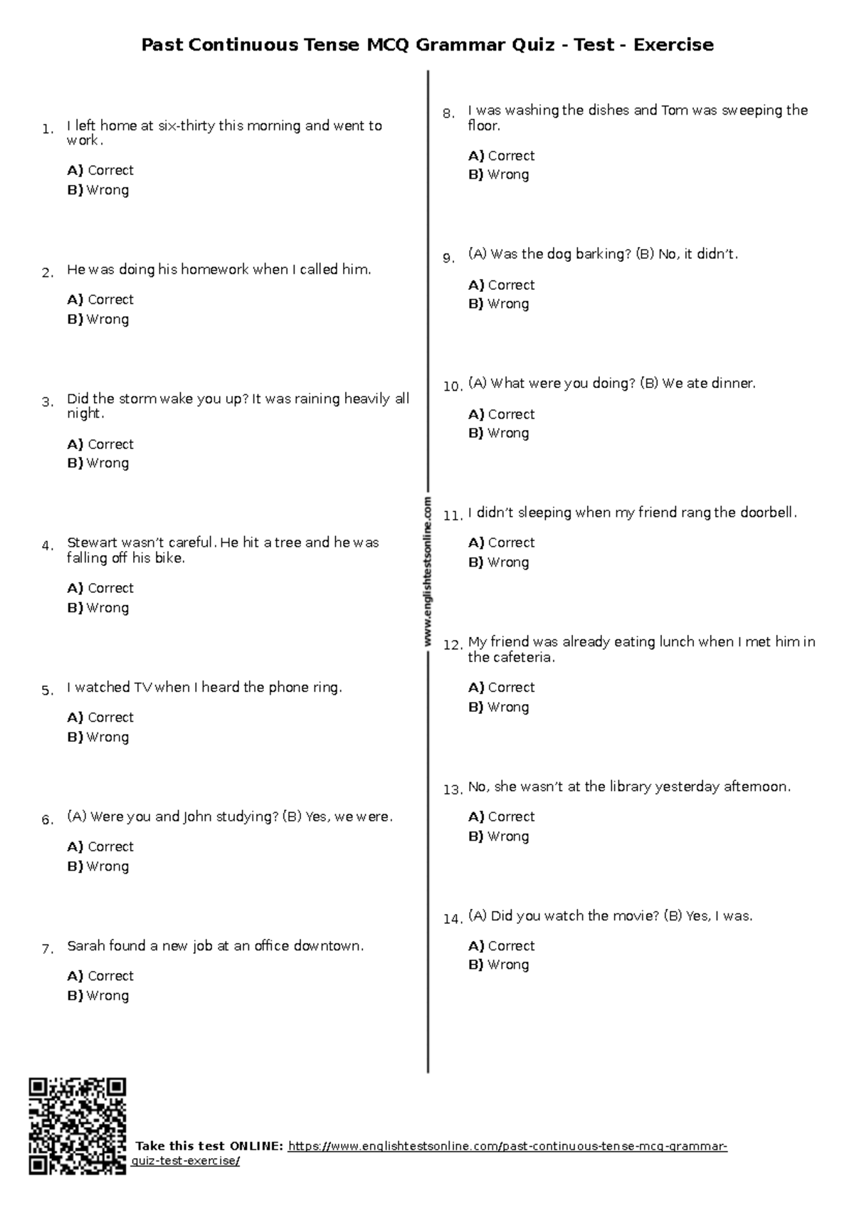 752 past-continuous-tense-mcq-grammar-quiz-test-exercise ...