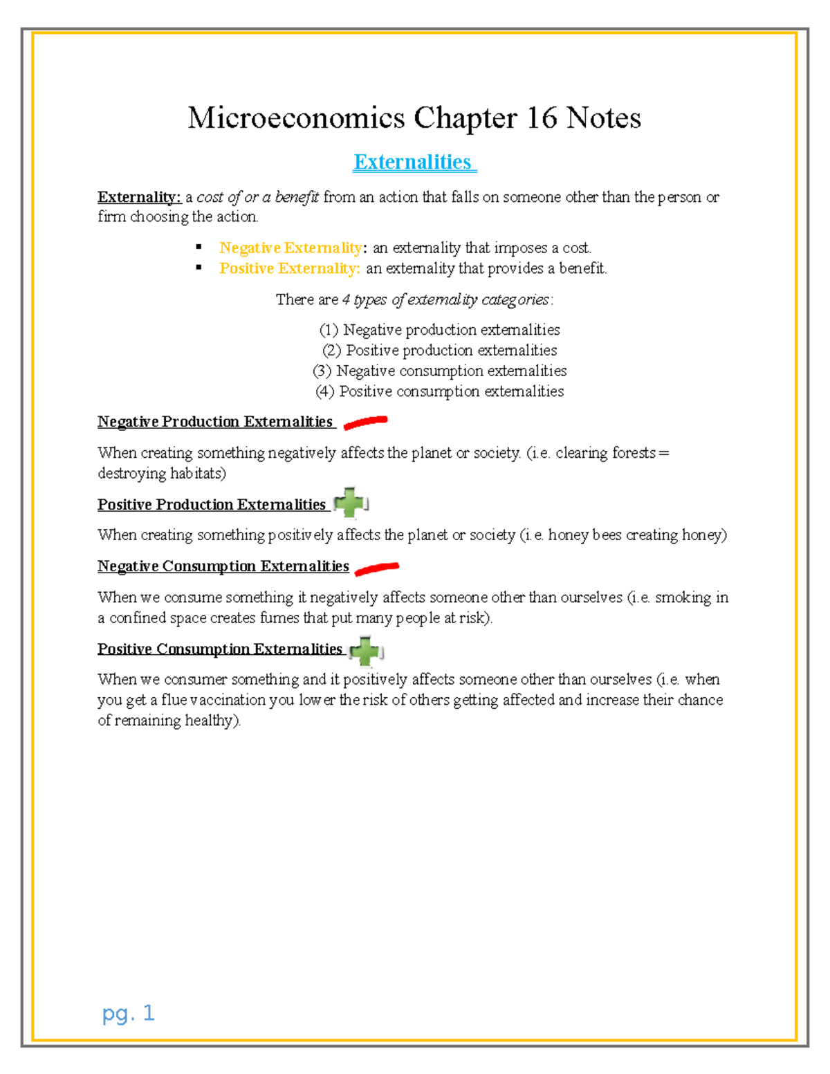 Microeconomics Chapter 16 Notes - Microeconomics Chapter 16 Notes ...
