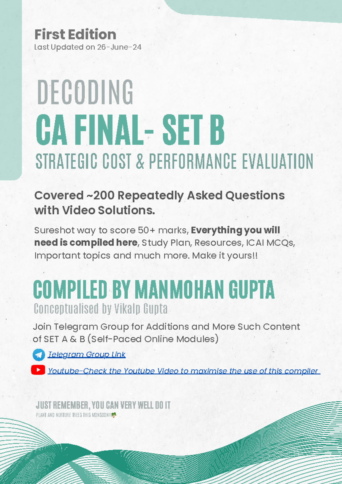 SET B Sureshot Compiler Easy 50+ Vikalp and Manmohan Gupta - First ...