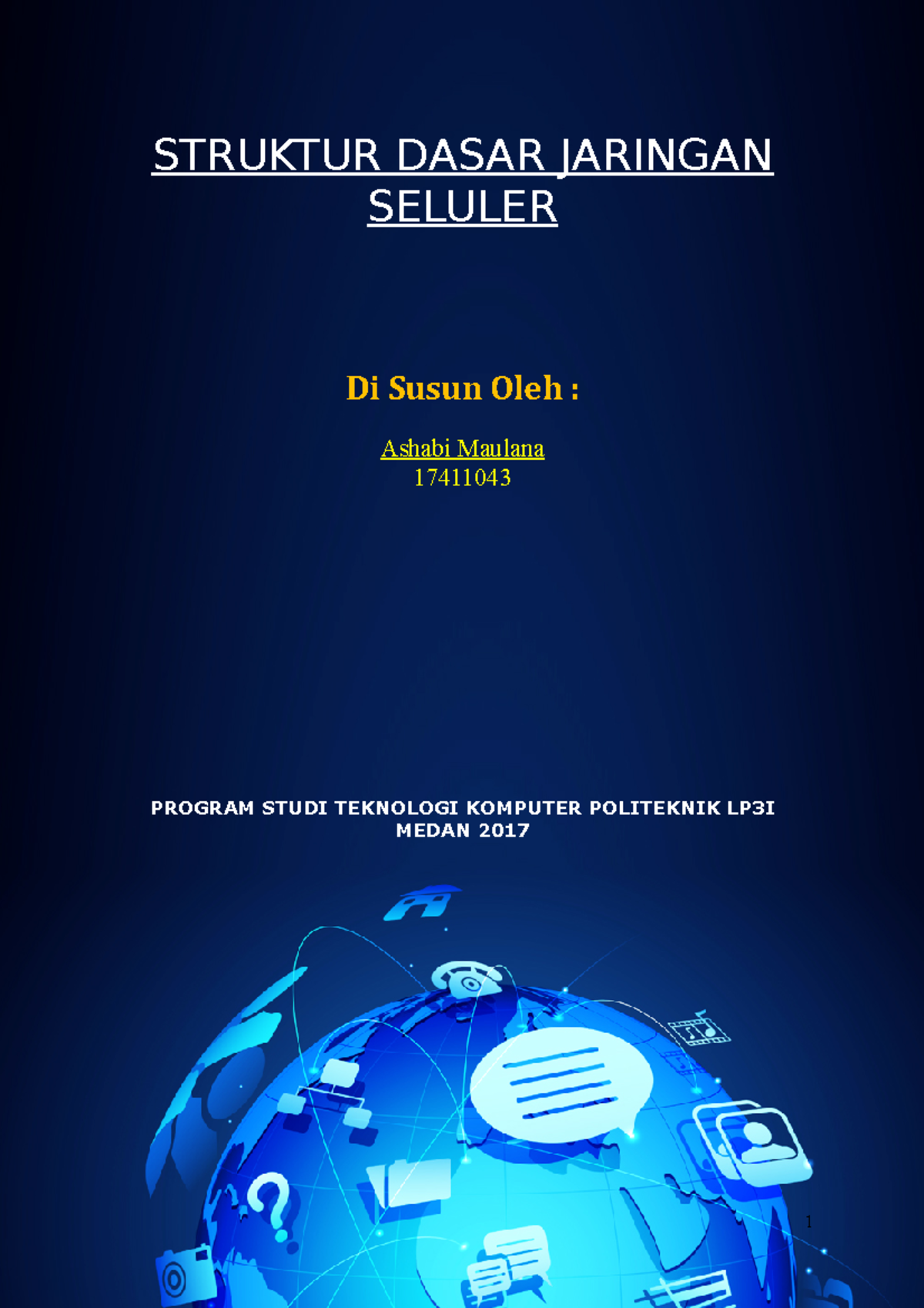 Struktur Dasar Jaringan Seluler - STRUKTUR DASAR JARINGAN SELULER Di ...