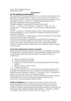 Building-classifications: understanding the National Construction Code ...