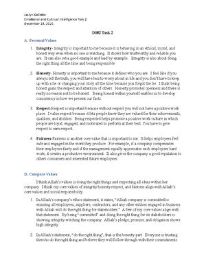 Task 2 D079 - D082 - WGU - Studocu